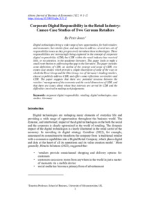 Corporate Digital Responsibility in the Retail Industry: Cameo Case Studies of Two German ...