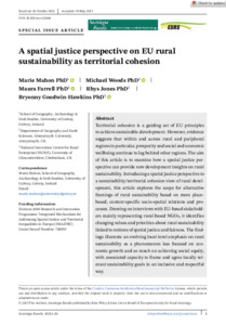 A spatial justice perspective on EU rural sustainability as territorial ...