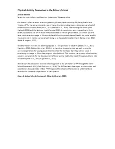 Physical activity promotion in the primary school - Research Repository